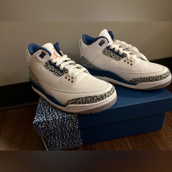 Jordan | Shoes | Air Jordan Retro 3 Blue And Copper Brand New With Box ...